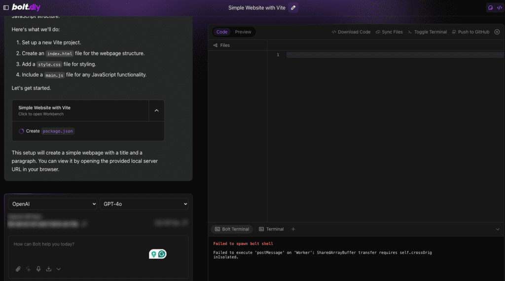 How to Fix the SharedArrayBuffer and crossOriginIsolated Error for Bolt.diy – Code Boost